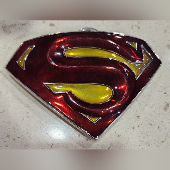 Accessories | Dc Comics Justice League Superman Returns Jewel Logo Belt ...